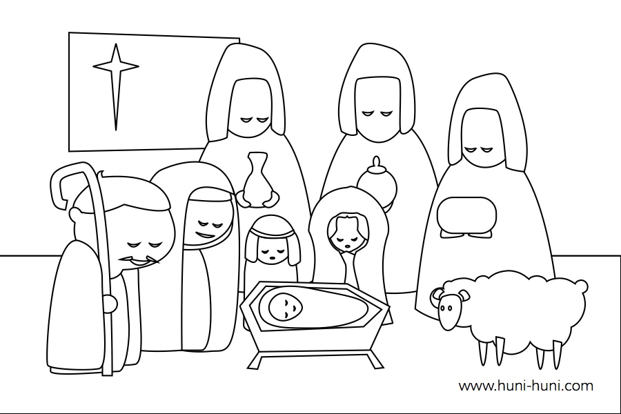 Christmas Belen Sketch
